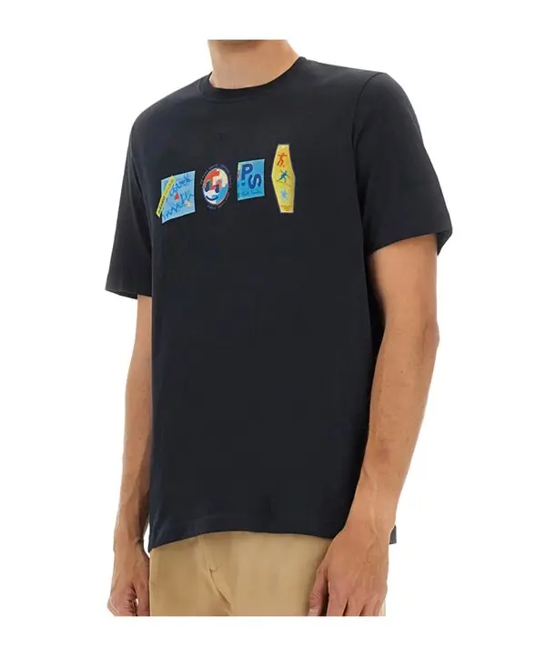 Paul Smith Stickers Print T-shirt