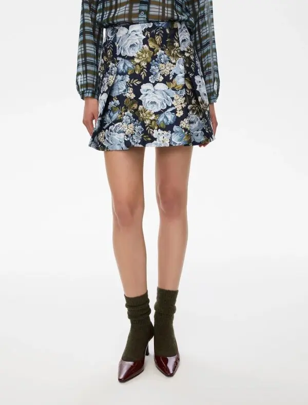 IBLUES Floral Print Skirt