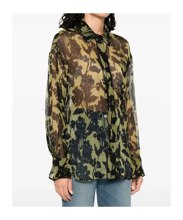 Victoria Beckham Silk Georgette Shirt