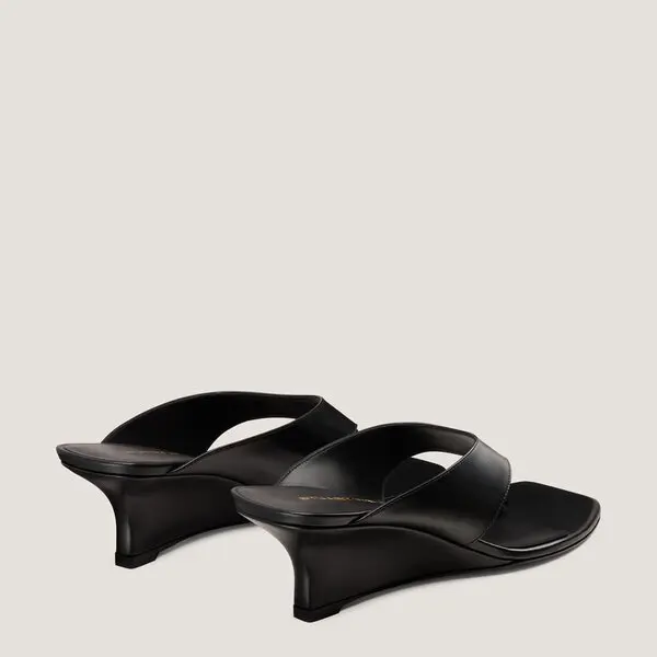 STUART WEITZMAN Square-toe Wedge Heels