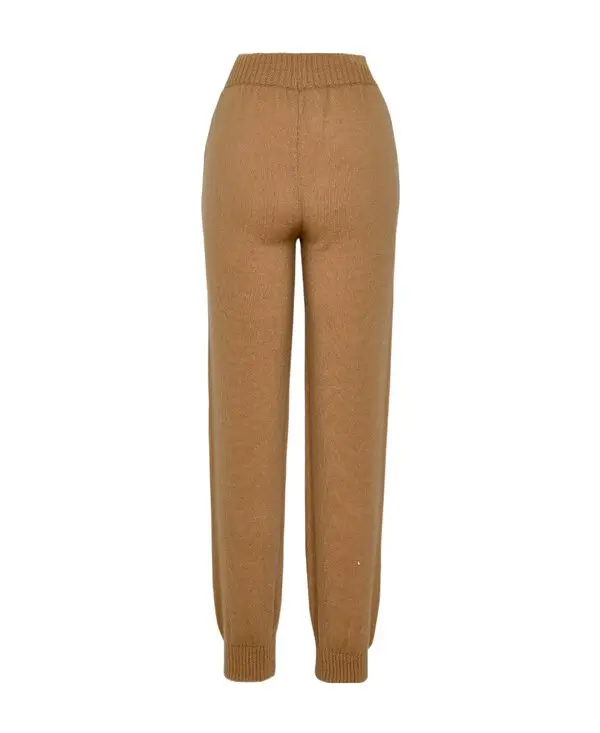 MSGM Fine-knit Elasticated-waistband Trousers