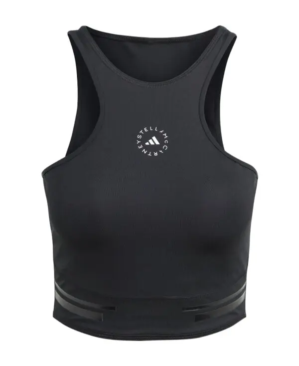 Adidas By Stella McCartney Logo-print Cropped Top