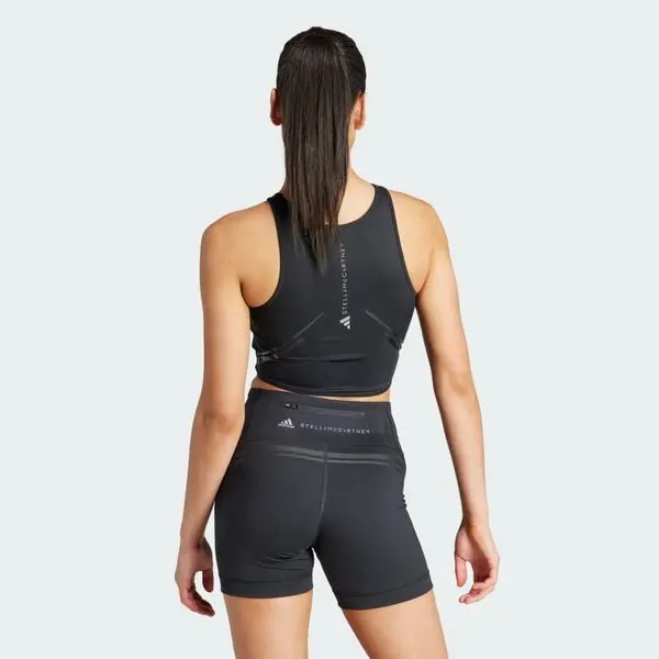 Adidas By Stella McCartney Logo-print Cropped Top