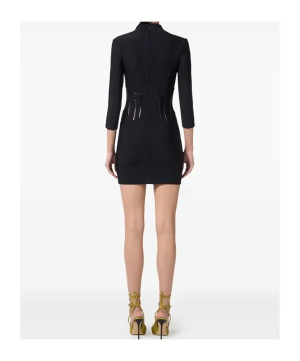 Elisabetta Franchi Corset Detail Dress