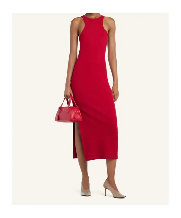 COURREGES Courrèges Scuba 90s Ribbed Knitted Dress
