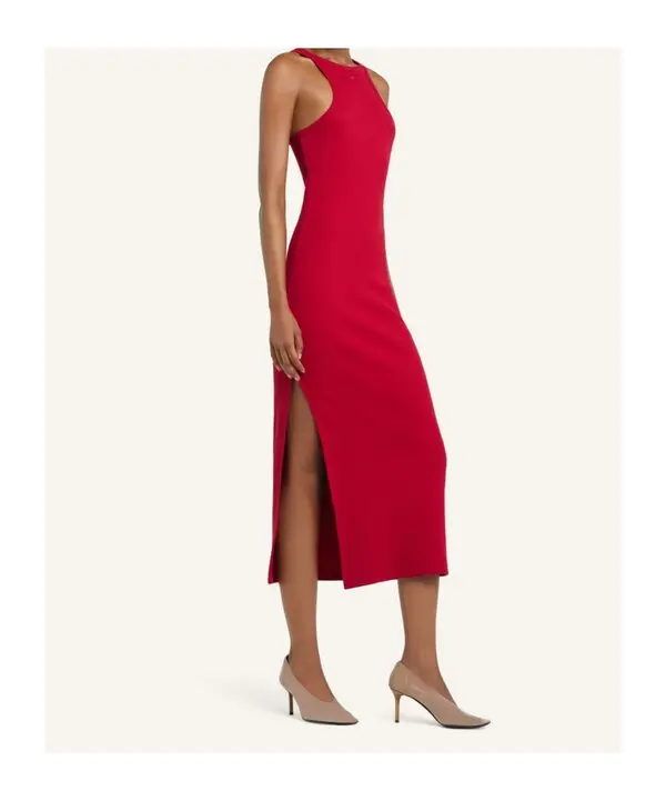 COURREGES Courrèges Scuba 90s Ribbed Knitted Dress