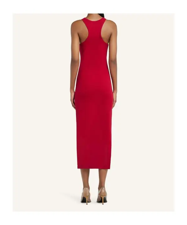 COURREGES Courrèges Scuba 90s Ribbed Knitted Dress