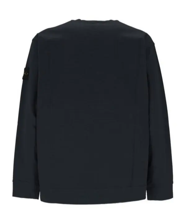 Stone Island Logo Patch Crewneck Sweatshirt