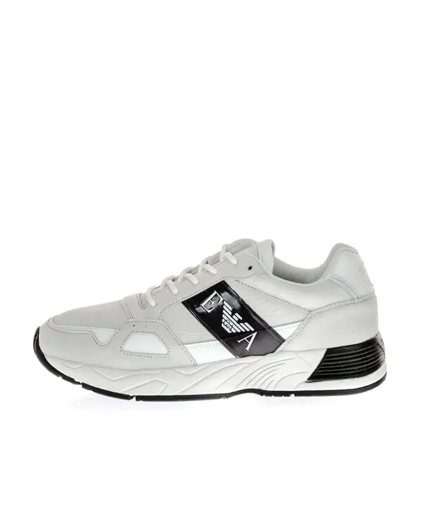 Emporio Armani Logo Detail Lace-up Sneakers