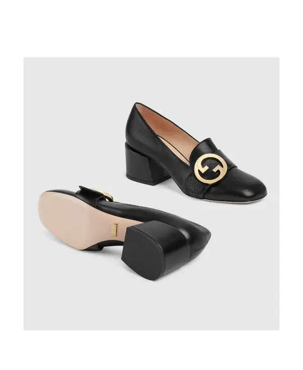 Gucci Blonde Mid-heel Pumps