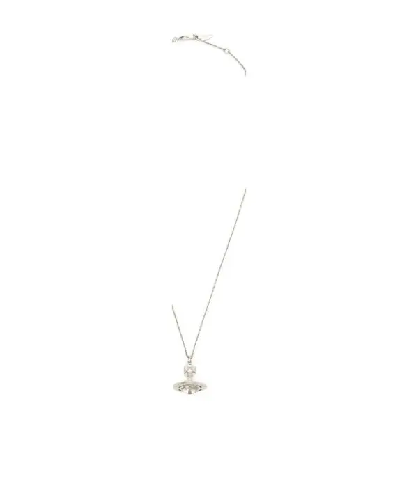 VIVIENNE WESTWOOD Orb-pendant Chain-necklace - White