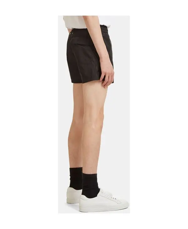 AIEZEN Black Drawstring Beach Pants