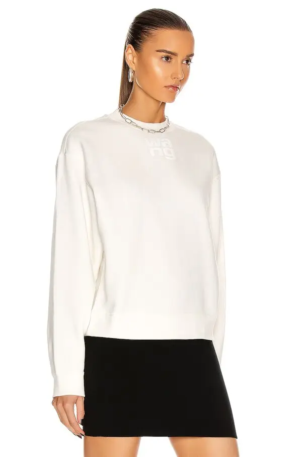Alexander Wang Embossed Logo Sweater