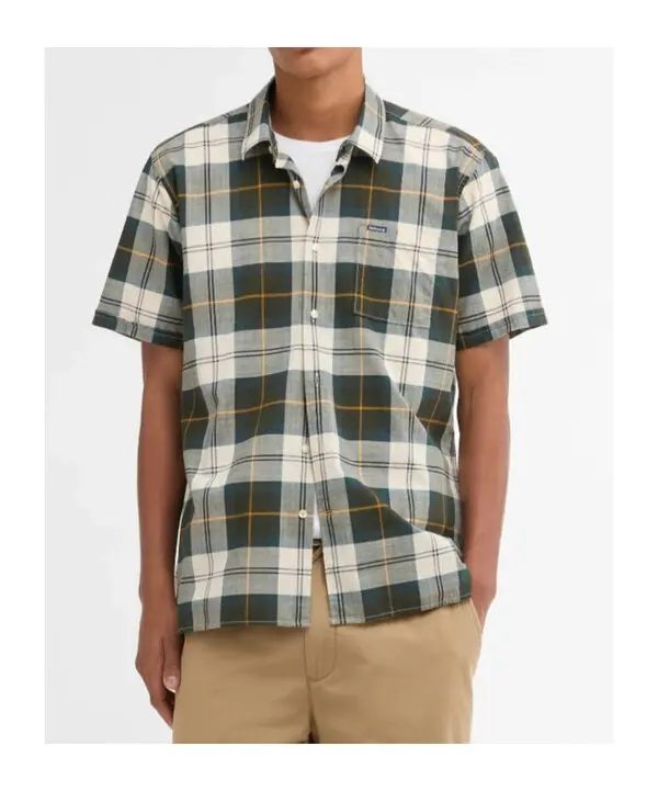 Barbour Tartan-pattern Short-sleeve Shirt