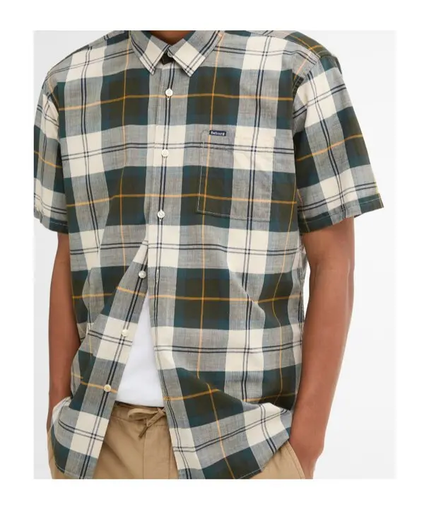 Barbour Tartan-pattern Short-sleeve Shirt