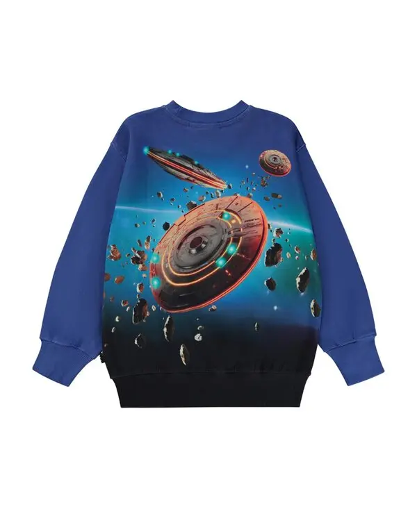 MOLO Mattis Graphic-printed Crewneck Sweatshirt