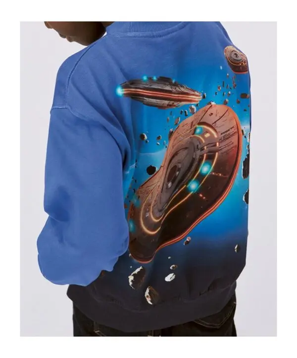 MOLO Mattis Graphic-printed Crewneck Sweatshirt