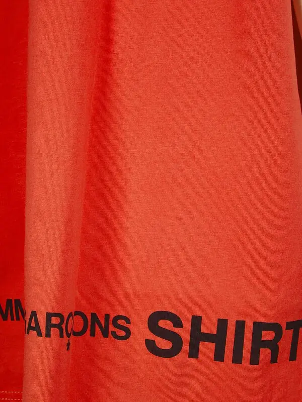 Comme Des Garçons Reverse Logo Crew Neck T-shirt