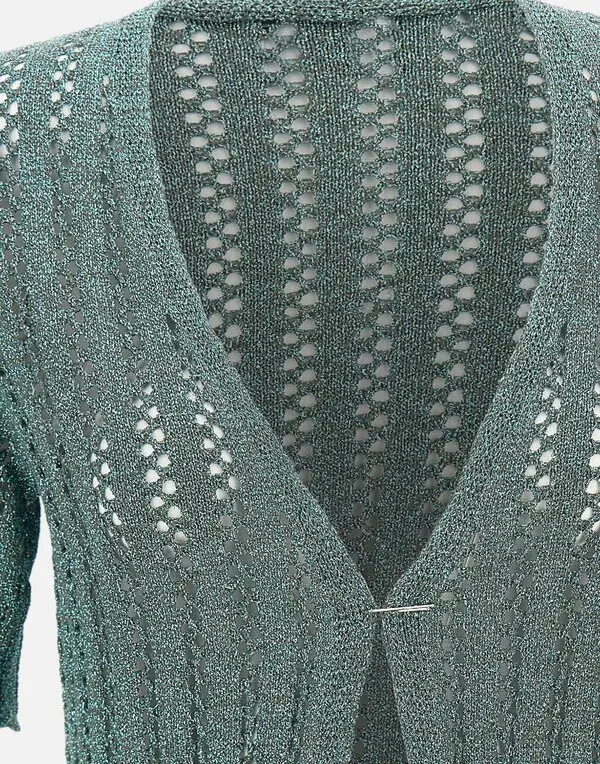 KAOS Openwork Knit Shrug