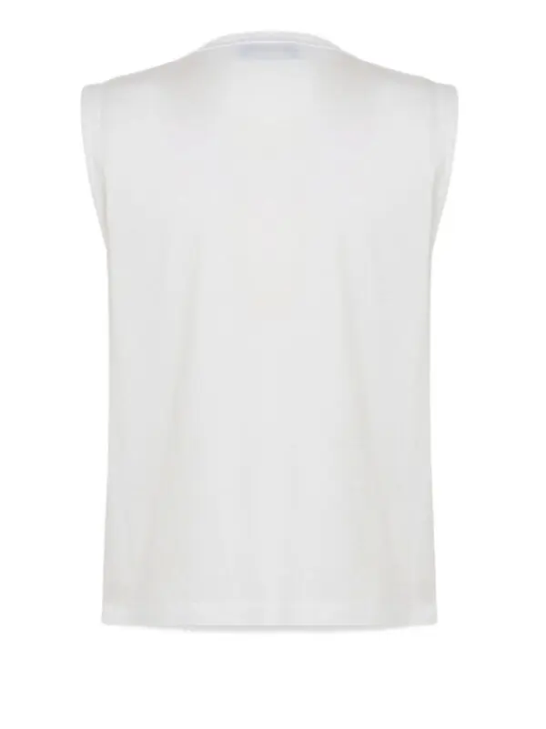 BLUGIRL Embroidered V-neck Top