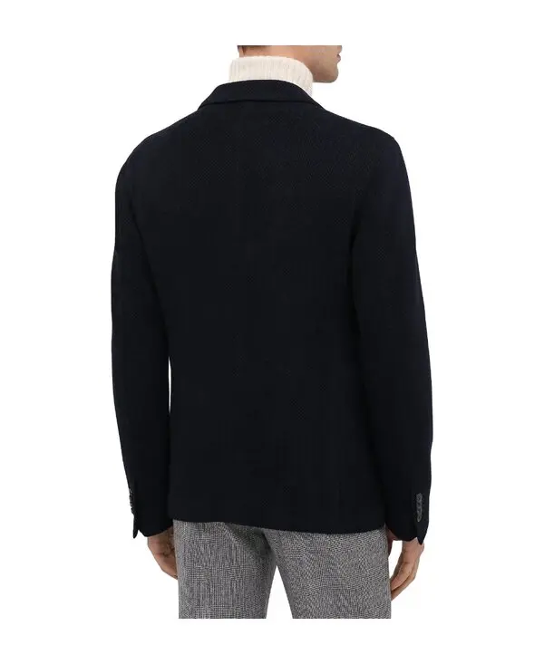 Giorgio Armani Single-breasted Straight Hem Blazer