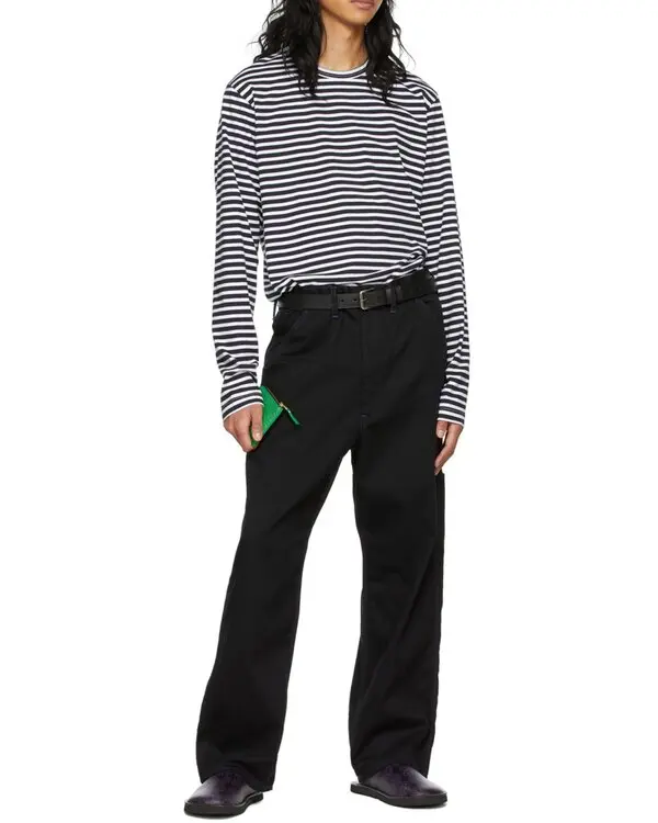 Comme Des Garçons Top Zipper Handbag