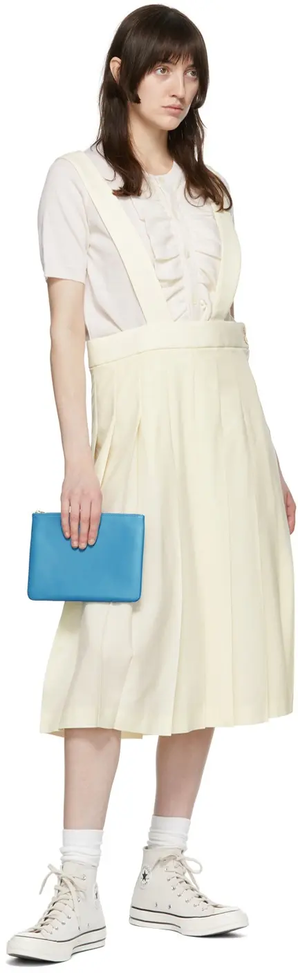 Comme Des Garçons Top Zipper Handbag