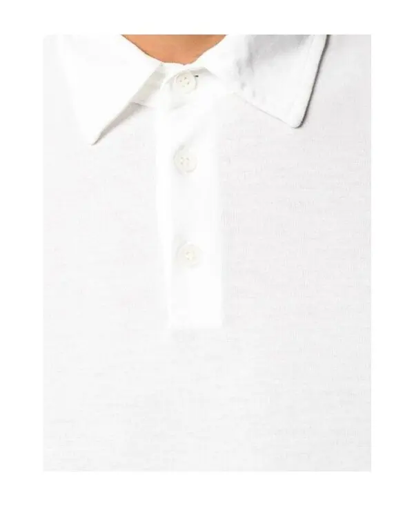 ZANONE Long-sleeved Cotton Polo Shirt
