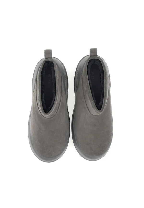 Moon Boot Luna Logo Debossed Slip-on Boots