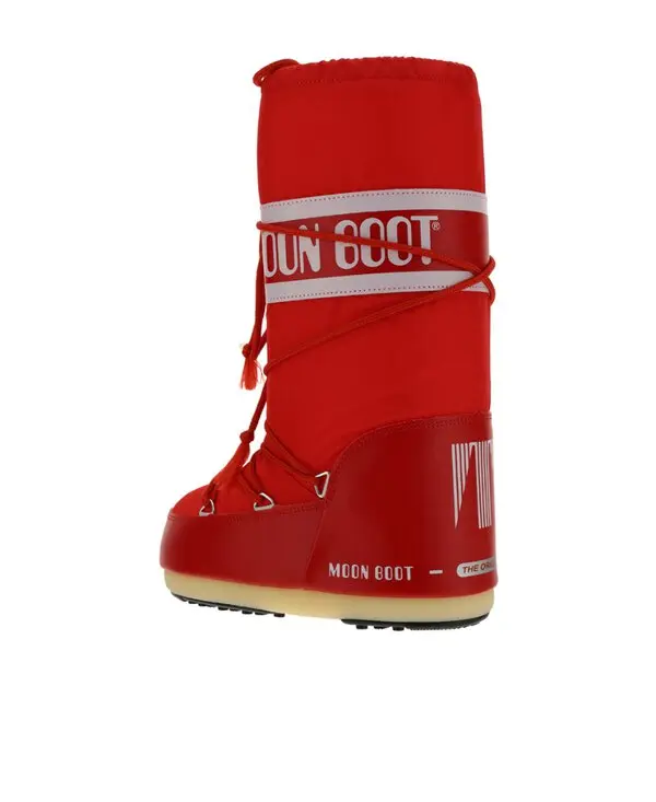 Moon Boot Icon Logo Printed Lace-up Snow Boots