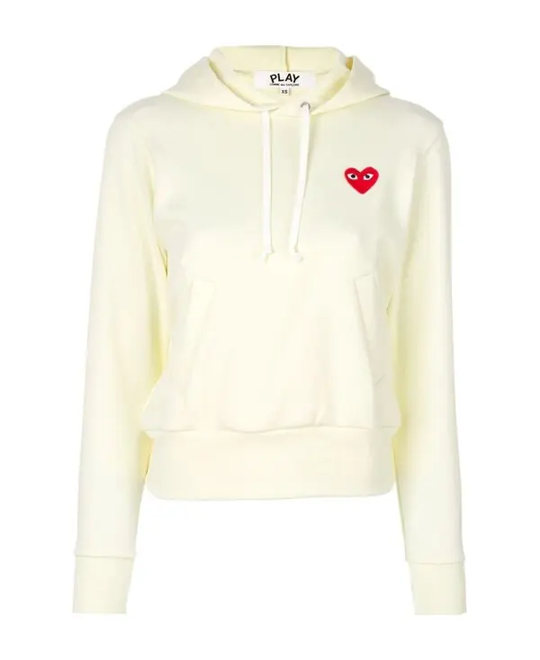 Play Comme Des Garcon Logo Hooded Sweater