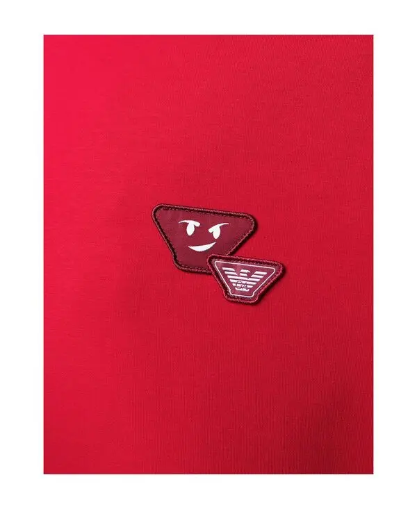 Emporio Armani Logo Patch Sweater