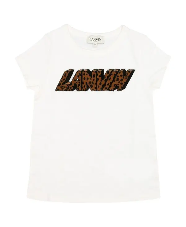 LANVIN Logo Short-sleeved T-shirt
