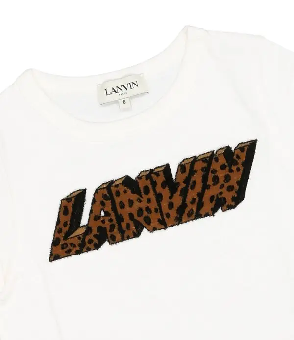 LANVIN Logo Short-sleeved T-shirt