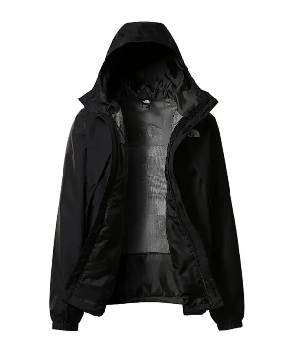 The North Face Antora Jacket Waterproof Hooded Rainwear - Black