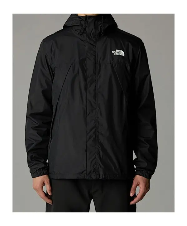 The North Face Antora Jacket Waterproof Hooded Rainwear - Black