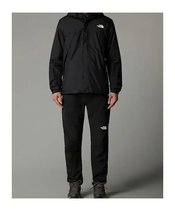 The North Face Antora Jacket Waterproof Hooded Rainwear - Black