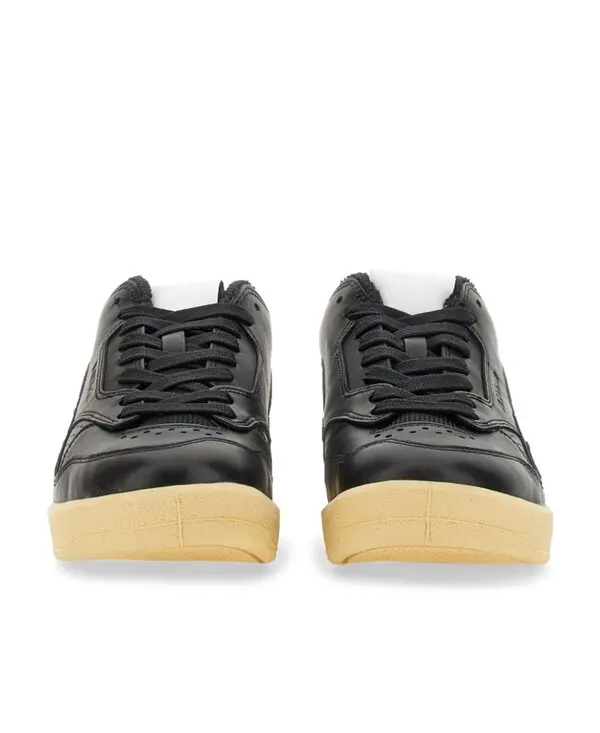 JIL SANDER Round Toe Lace-up Sneakers
