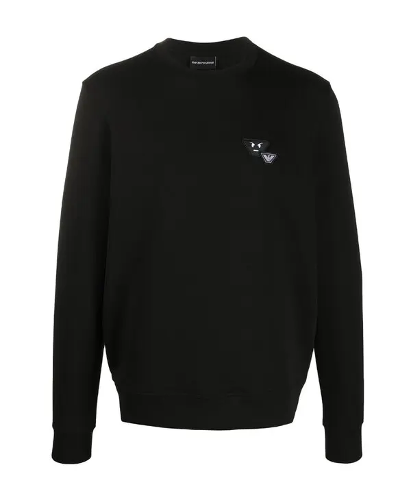 Emporio Armani Logo Patch Sweater