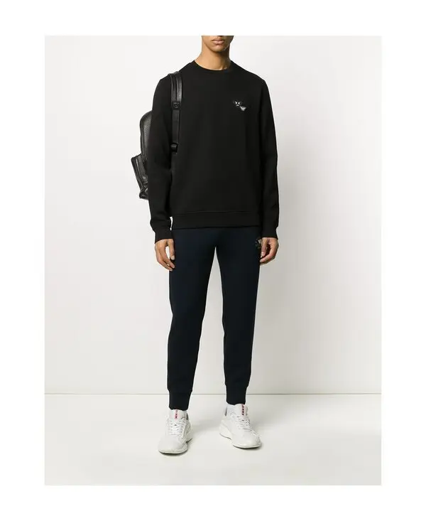 Emporio Armani Logo Patch Sweater