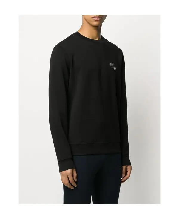 Emporio Armani Logo Patch Sweater