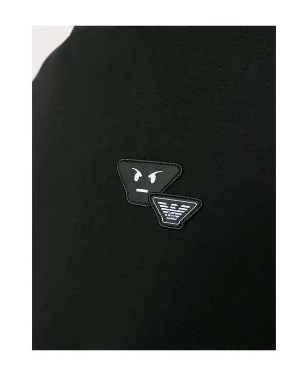 Emporio Armani Logo Patch Sweater