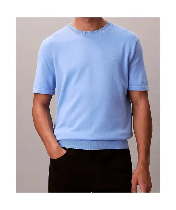 Calvin Klein Pima Cotton Short Sleeve Jumper