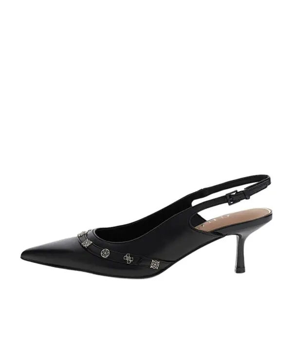 Guess Yanai 4g Peony Logo Slingbacks