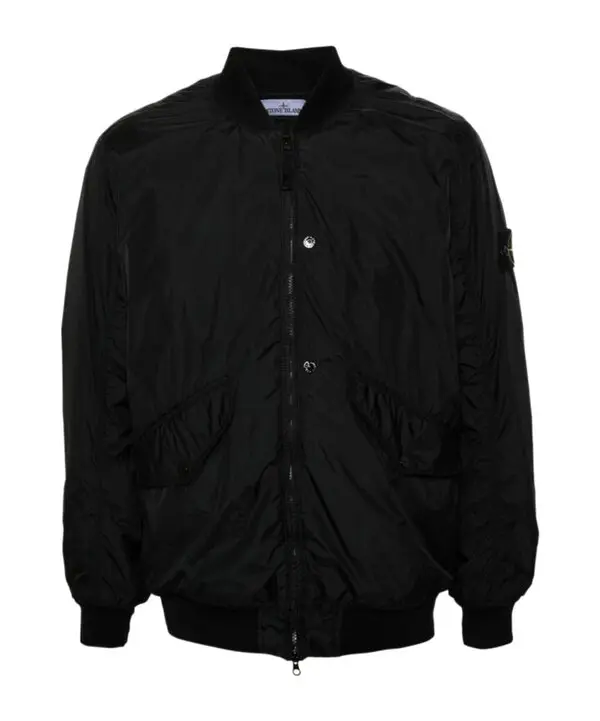 Stone Island Zipped Bomber Jacket