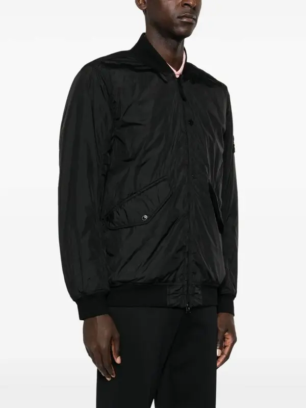Stone Island Zipped Bomber Jacket