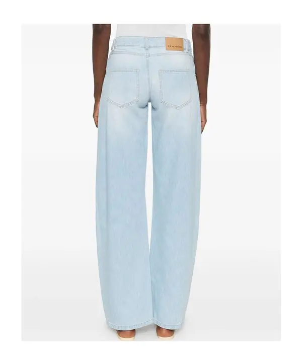 ERMANNO FIRENZE Wide-leg Jeans