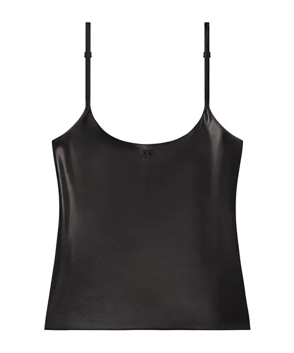 COURREGES Logo-detail Top