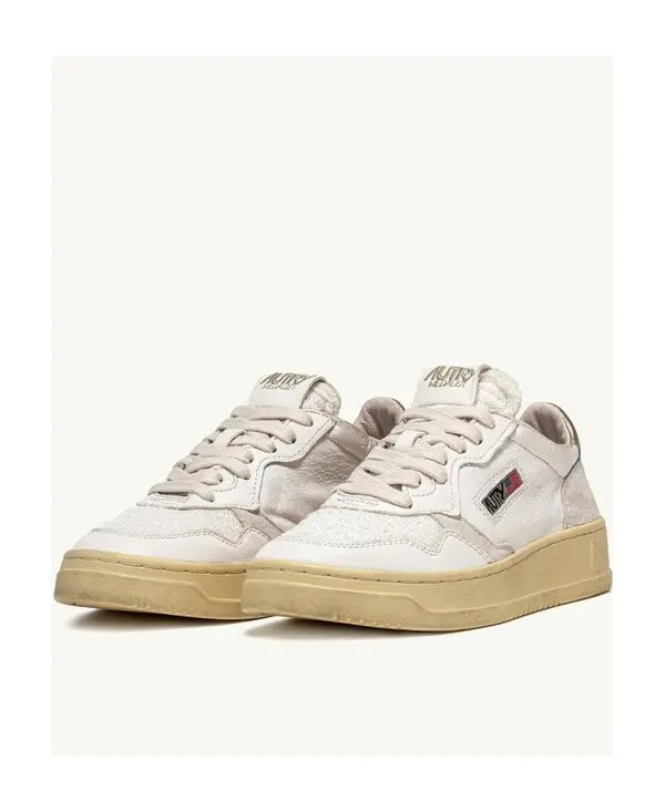 AUTRY Logo-patch Lace-up Sneakers