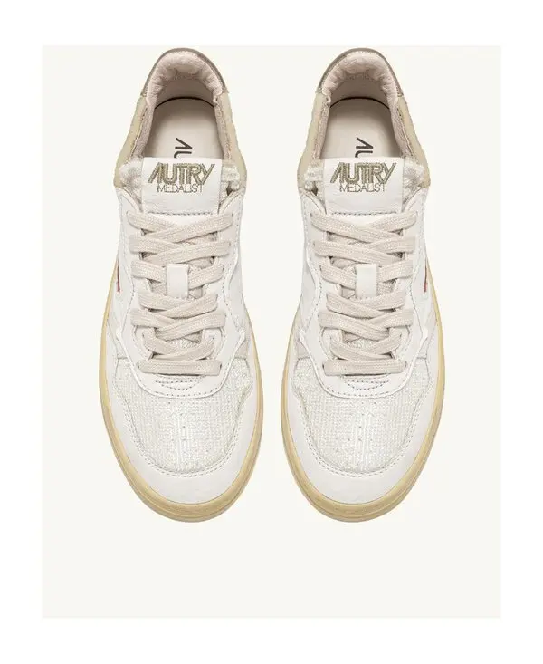 AUTRY Logo-patch Lace-up Sneakers